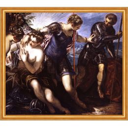 OTTO Kunstdruck Pallas Athena drives away Mars Domenico Tintoretto griech. Mythologie, (1 St)