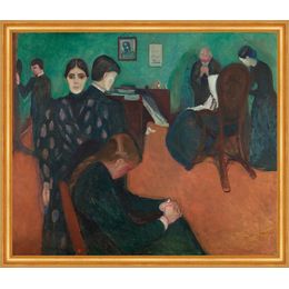 OTTO Kunstdruck Death in the Sickroom Edvard Munch Krankenzimmer Tod Trauer Arzt B A1, (1 St)