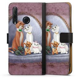 DeinDesign Handyhülle Aristocats Disney Offizielles Lizenzprodukt Aristocats, Huawei Honor 20 Lite Hülle Handy Flip Case Wallet Cover, schwarz
