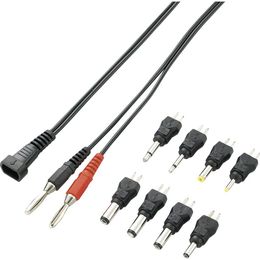 Voltcraft 04A-8XC2 Niedervolt-Anschlusskabel Steckernetzteil
