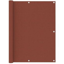 Balkon-Sichtschutz Terracotta-Rot 120x500 cm Oxford-Gewebe FF134982DE