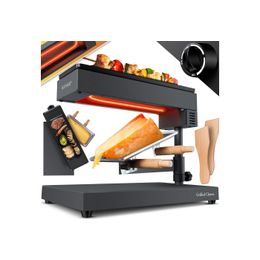 Kesser Raclette, 600 W, Raclette Grill 2in1 Käse-Raclette Käseschmelzer