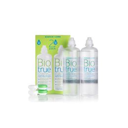 BAUSCH + LOMB Kontaktlinsenflüssigkeit Biotrue All-In-One Lösung 2x300 ml
