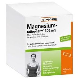 Magnesium-ratiopharm 300 mg Micro-Pellets m.Gran. 40 St