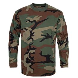 MFH US Shirt langarm woodland, Gr&ouml;&szlig;e 3XL