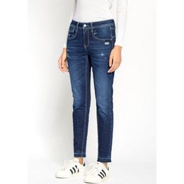 Gang Relax-fit-Jeans 94Amelie Cropped, blau
