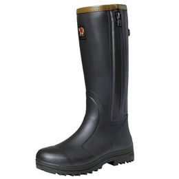 Gateway1 Gummistiefel Pheasant Game 18" Leather Side-Zip Black Olive (Gr&ouml;&szlig;e: 14)