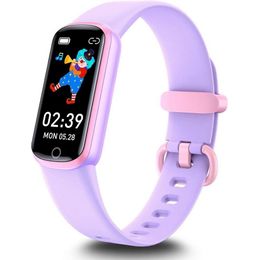 DIGEEHOT Fur Kinder Mit IP68 Wasserdicht Fitness Tracker Smartwatch (Andriod iOS)