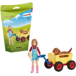 Schleich® Spielwelt Schleich® 42543 Farm World Bollerwagen-Ausflug