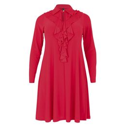 Yoek Shirt Dress female Red size 56/58