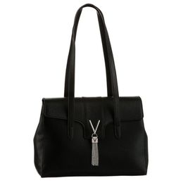 Valentino Handbags VALENTINO BAGS Umhängetasche DIVINA, mit dekorativem Anhänger Handtasche Damen Tasche Damen, schwarz