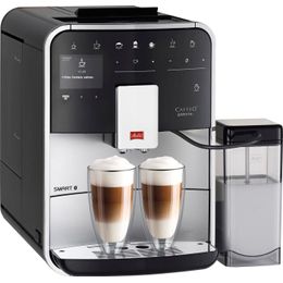 Melitta Kaffeevollautomat Barista T Smart® F 83/0-101, silber, 4 Benutzerprofile&18 Kaffeerezepte, nach italienischem Originalrezept, silberfarben