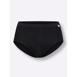 Speidel Damen Slip mit hohem Elasthan-Anteil, schwarz, Gr&ouml;&szlig;e 46