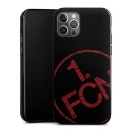 DeinDesign iPhone 12 Pro Handy Silikon H&uuml;lle Case schwarz Handyh&uuml;lle Texture Merchandise 1. Fcn