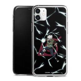 DeinDesign iPhone 11 Handy Slim Case Silikon Handyh&uuml;lle transparent H&uuml;lle extra d&uuml;nn Kakashi Naruto Shippuden Official Licensed Product Silikon Slim Case