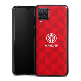 DeinDesign Galaxy A12 Handy Silikon H&uuml;lle Case schwarz Handyh&uuml;lle Official Licensed Product Merchandise Mainz 05