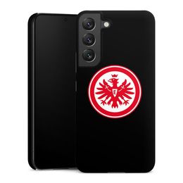 DeinDesign Galaxy S22 Handy Premium Case Smartphone Handyh&uuml;lle Schutzh&uuml;lle matt Sge Eintracht Frankfurt Eagle Premium Case
