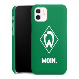 DeinDesign iPhone 12 mini Handy Premium Case Smartphone Handyh&uuml;lle Schutzh&uuml;lle matt Official Licensed Product Moin Sv Werder Bremen Premium Case