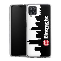 DeinDesign Galaxy A12 Handy Silikon H&uuml;lle Case transparent Handyh&uuml;lle Official Licensed Product Sge Eintracht Frankfurt Silikon Case