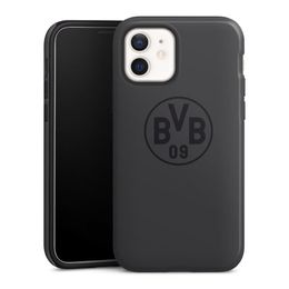 DeinDesign iPhone 12 mini Handy Panzer Handyh&uuml;lle robuste Outdoor H&uuml;lle Schutzh&uuml;lle gl&auml;nzend Bvb Borussia Dortmund Logo Tough Case