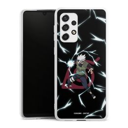 DeinDesign Galaxy A33 5G Handy Silikon H&uuml;lle Case transparent Handyh&uuml;lle Kakashi Naruto Shippuden Official Licensed Product Silikon Case