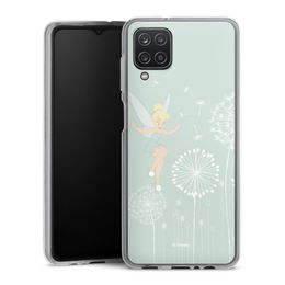 DeinDesign Galaxy A12 Handy Silikon H&uuml;lle Case transparent Handyh&uuml;lle Dandelion Disney Tinkerbells Silikon Case