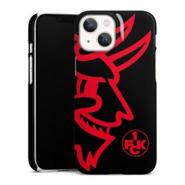 DeinDesign iPhone 13 Mini Handy Premium Case Smartphone Handyh&uuml;lle Schutzh&uuml;lle gl&auml;nzend 1. Fc Kaiserslautern Logo Official Licensed Product Premium Case