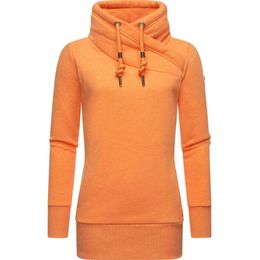 Ragwear Sweatshirt 'Neska' Damen Größe 6XL grau / orange