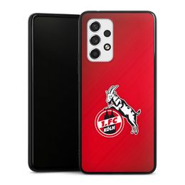 DeinDesign Galaxy A53 5G Handy Silikon H&uuml;lle Case schwarz Handyh&uuml;lle 1. Fc K&ouml;ln Effzeh Official Licensed Product