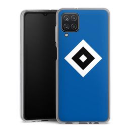 DeinDesign Galaxy A12 Handy Silikon H&uuml;lle Case transparent Handyh&uuml;lle Logo Hsv Hamburger Sv Silikon Case