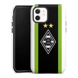 DeinDesign iPhone 12 mini Handy Panzer Handyh&uuml;lle robuste Outdoor H&uuml;lle Schutzh&uuml;lle gl&auml;nzend Logo Gladbach Borussia M&ouml;nchengladbach Tough Case