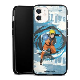 DeinDesign iPhone 12 mini Handy Silikon H&uuml;lle Case schwarz Handyh&uuml;lle Manga Naruto Shippuden Official Licensed Product