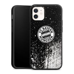 DeinDesign iPhone 12 mini Handy Premium Silikon H&uuml;lle Handyh&uuml;lle schwarz Case Official Licensed Product Fcb Fc Bayern M&uuml;nchen Silikon Premium Case