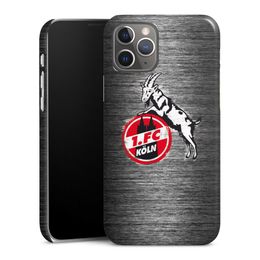 DeinDesign iPhone 12 Pro Handy Premium Case Smartphone Handyh&uuml;lle Schutzh&uuml;lle gl&auml;nzend Official Licensed Product Metallic Look 1. Fc K&ouml;ln Premium Case