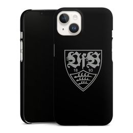 DeinDesign iPhone 14 Handy Premium Case Smartphone Handyh&uuml;lle Schutzh&uuml;lle matt Official Licensed Product Vfb Stuttgart Logo Premium Case
