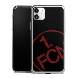 DeinDesign iPhone 11 Handy Slim Case Silikon Handyh&uuml;lle transparent H&uuml;lle extra d&uuml;nn Merchandise Texture 1. Fcn Silikon Slim Case