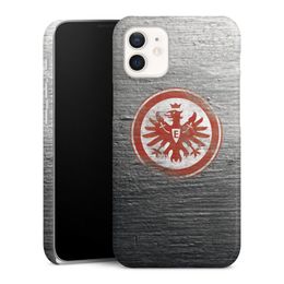 DeinDesign iPhone 12 mini Handy Premium Case Smartphone Handyh&uuml;lle Schutzh&uuml;lle gl&auml;nzend Eintracht Frankfurt Sge Logo Premium Case