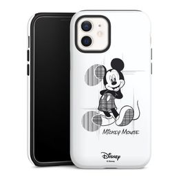 DeinDesign iPhone 12 mini Handy Panzer Handyh&uuml;lle robuste Outdoor H&uuml;lle Schutzh&uuml;lle gl&auml;nzend Mickey Mouse Disney Official Licensed Product Tough Case