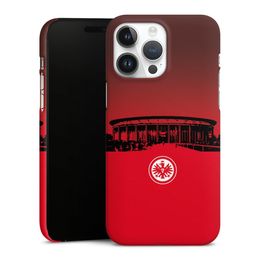 DeinDesign iPhone 14 Pro Max Handy Premium Case Smartphone Handyh&uuml;lle Schutzh&uuml;lle matt Official Licensed Product Eintracht Frankfurt Stadium Premium Case