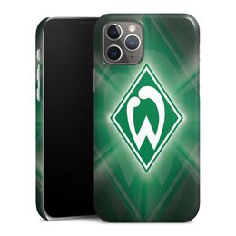 DeinDesign iPhone 12 Pro Handy Premium Case Smartphone Handyh&uuml;lle Schutzh&uuml;lle gl&auml;nzend Sv Werder Bremen Official Licensed Product Coat Of Arms Premium Case