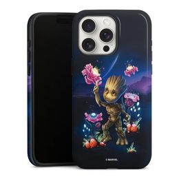 DeinDesign iPhone 15 Pro Max Handy Panzer Handyh&uuml;lle robuste Outdoor H&uuml;lle Schutzh&uuml;lle gl&auml;nzend Baby Groot Marvel Guardians Of The Galaxy Tough Case