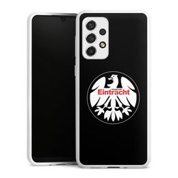 DeinDesign Galaxy A33 5G Handy Silikon H&uuml;lle Case wei&szlig; Handyh&uuml;lle Sge Eintracht Frankfurt Official Licensed Product Silikon Case
