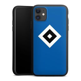 DeinDesign iPhone 11 Handy Premium Silikon H&uuml;lle Handyh&uuml;lle schwarz Case Logo Hamburger Sv Hsv Silikon Premium Case