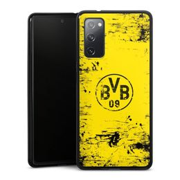 DeinDesign Galaxy S20 FE 5G Handy Silikon H&uuml;lle Case schwarz Handyh&uuml;lle Bvb Borussia Dortmund Official Licensed Product