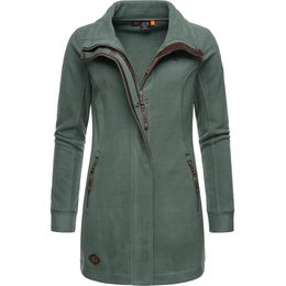 Ragwear Fleece Jacket 'Letrice' female Green size 4XL