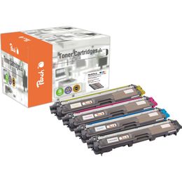 Peach B242 4 Toner XL (bk, c/m/y) ersetzt Brother TN-242, TN-246 f&uuml;r z.B. Brother DCP -9022 CDW, Brother HL -3142 CW, Brother HL -3152 CDW (wiederaufbereitet)