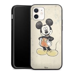 DeinDesign iPhone 12 Handy Premium Silikon H&uuml;lle Handyh&uuml;lle schwarz Case Water Colour Official Licensed Product Silikon Premium Case