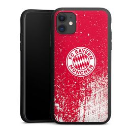 DeinDesign iPhone 11 Handy Premium Silikon H&uuml;lle Handyh&uuml;lle schwarz Case Fcb Fc Bayern M&uuml;nchen Official Licensed Product Silikon Premium Case