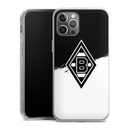 DeinDesign iPhone 12 Pro Max Handy Silikon H&uuml;lle Case transparent Handyh&uuml;lle Bmg Borussia M&ouml;nchengladbach Gladbach Silikon Case