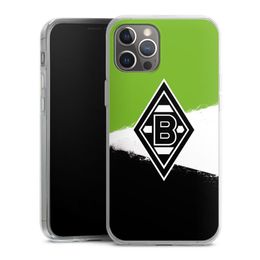 DeinDesign iPhone 12 Pro Max Handy Silikon H&uuml;lle Case transparent Handyh&uuml;lle Official Licensed Product Bmg Borussia M&ouml;nchengladbach Silikon Case